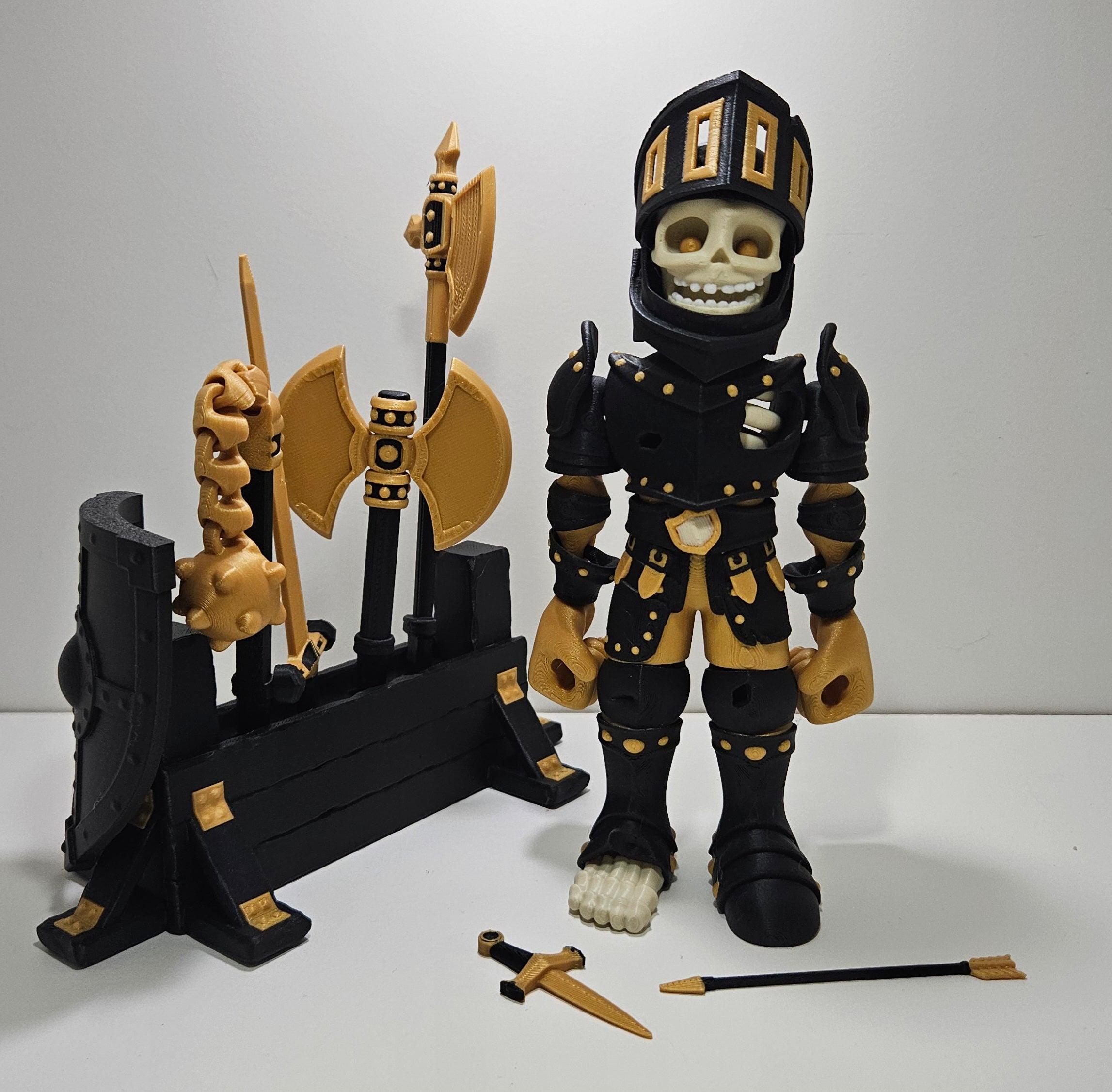 Skeleton Knight (Multi-Color) – The McDaniel Designs